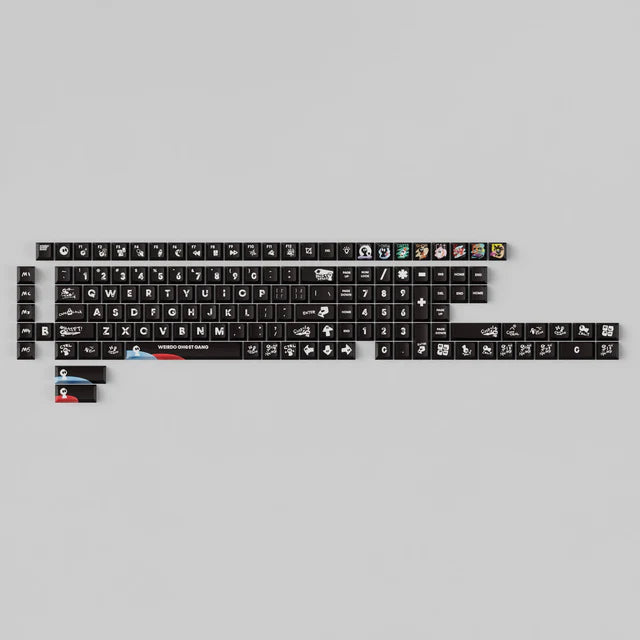 Weirdo Ghost Gang - Ensemble complet de touches Cherry Profile en PBT ...