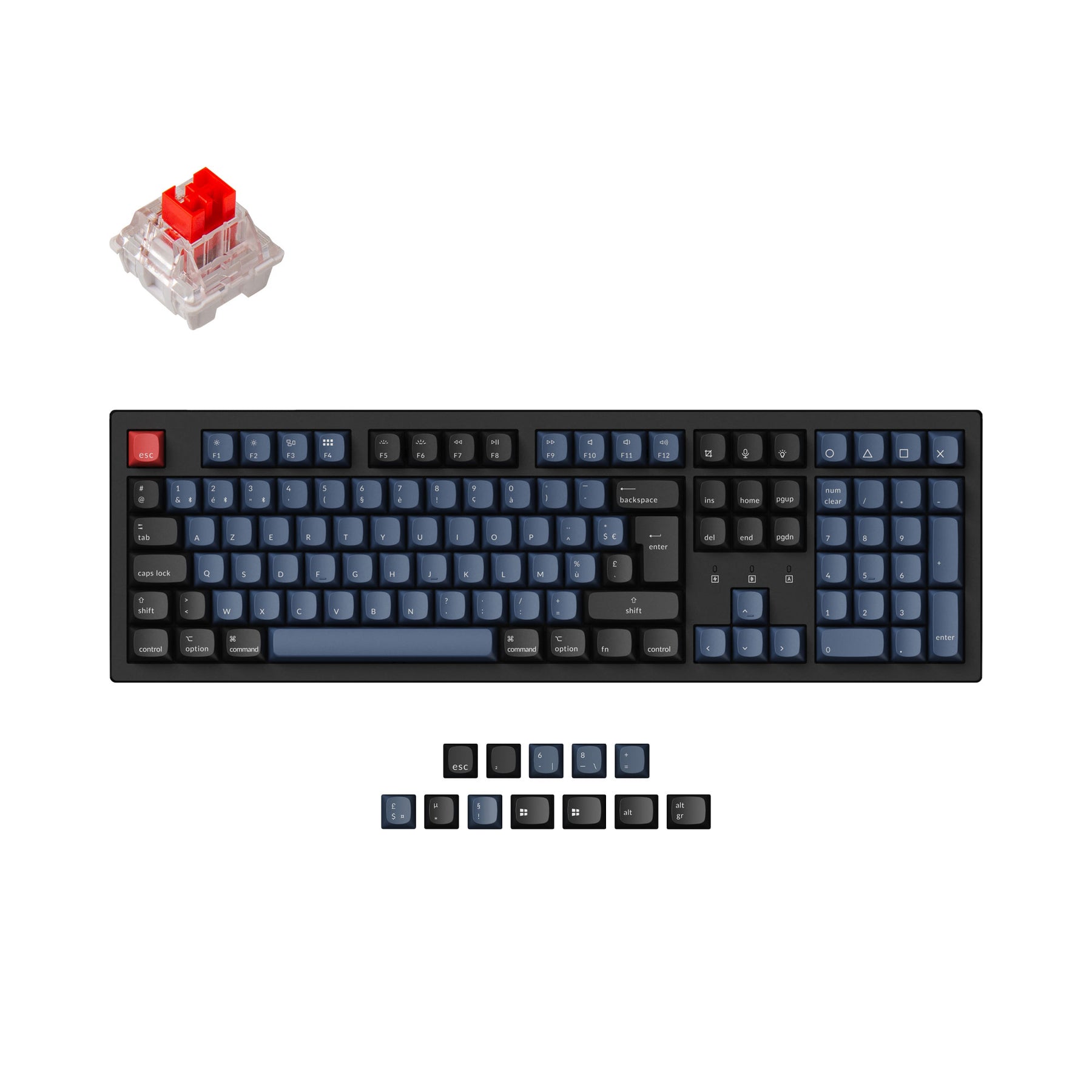 French ISO Layout Keyboards