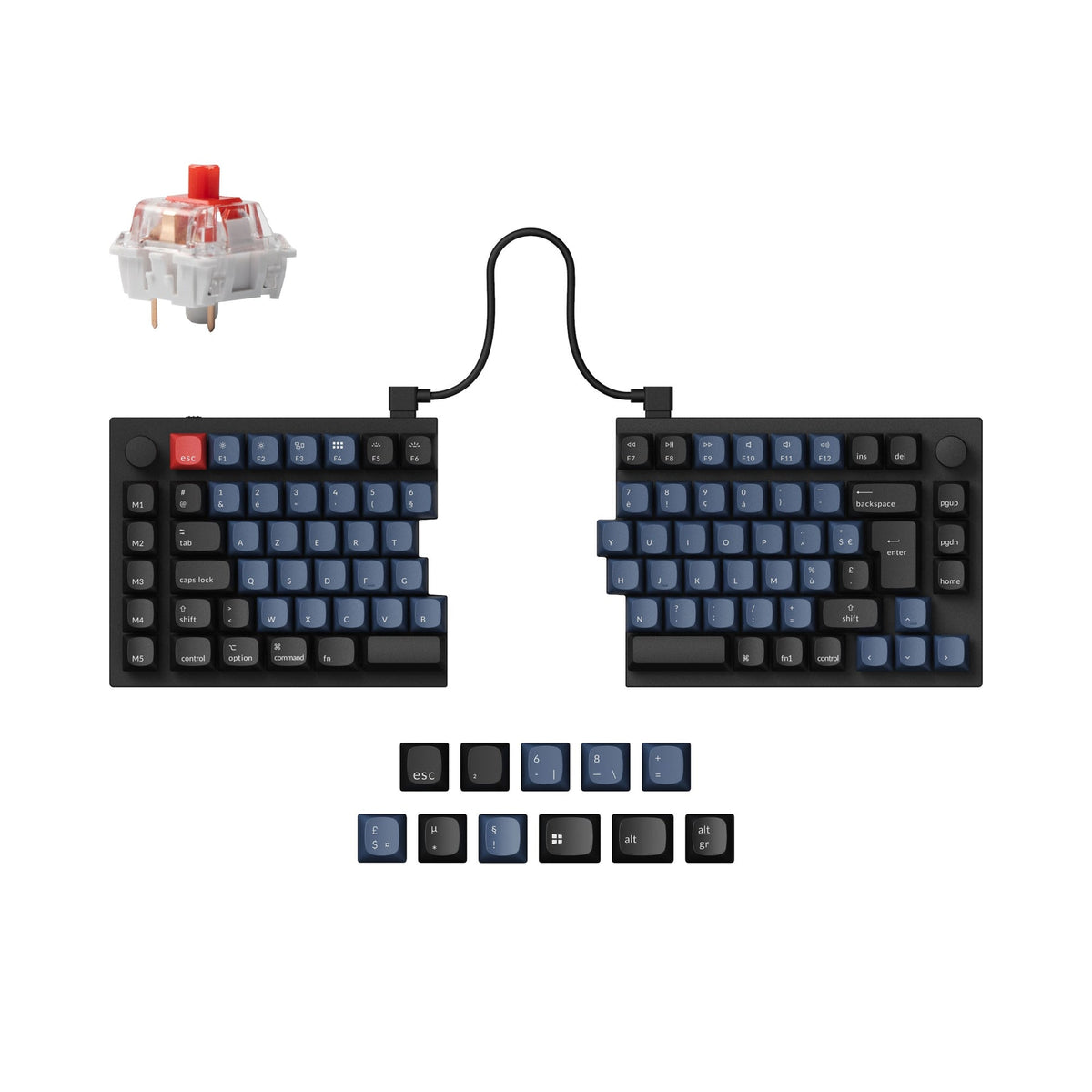 Keychron Q11 QMK Custom Mechanical Keyboard ISO Layout Collection ...